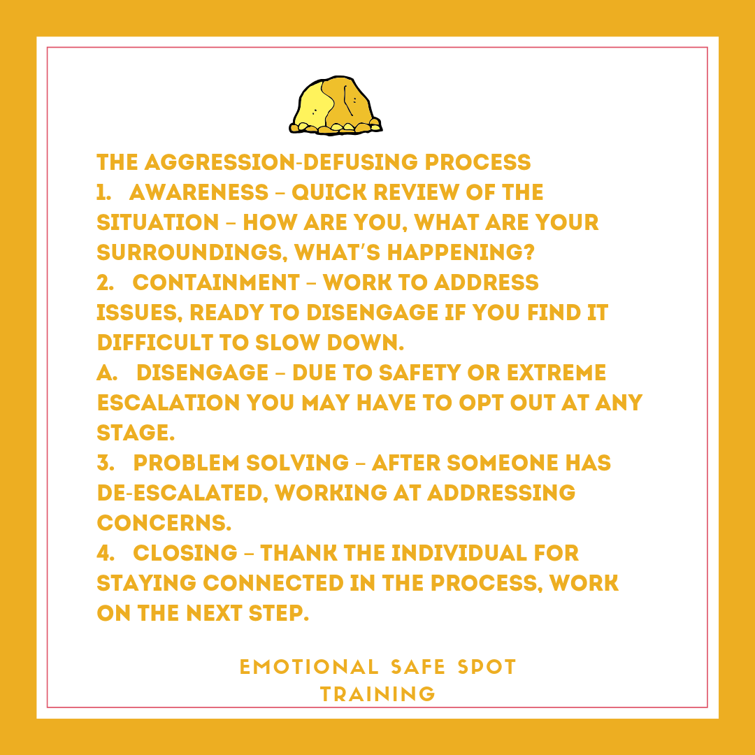 Emotional Safe Spot: The Training – part 2 of a 4 series. | Our High River